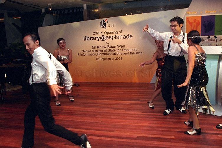 Taken at: Official Opening of Library@Esplanade at Esplanade
