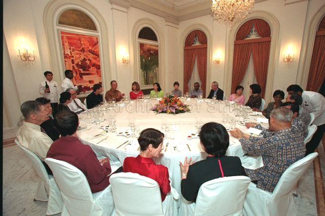 Taken at: Farewell Dinner hosted by Prime Minister Goh Chok