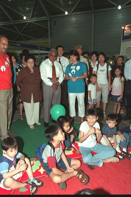 Taken at: Opening Ceremony of the Kids' World 2001