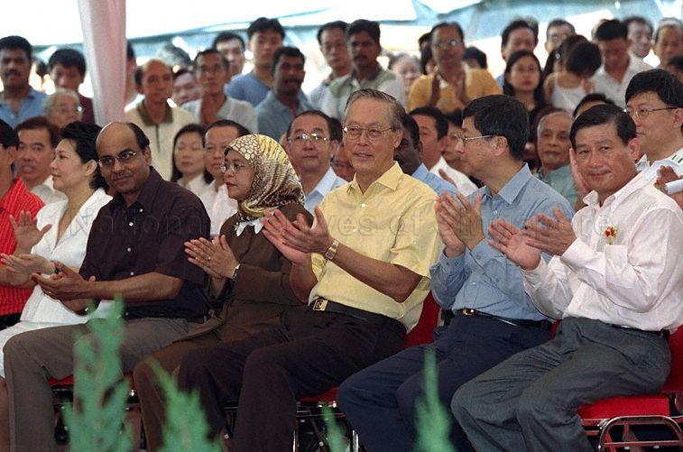 From left: Member of Parliament for Jurong Group