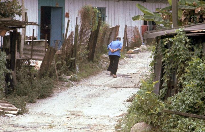 KAMPONG SCENE AT LORONG TAI SENG