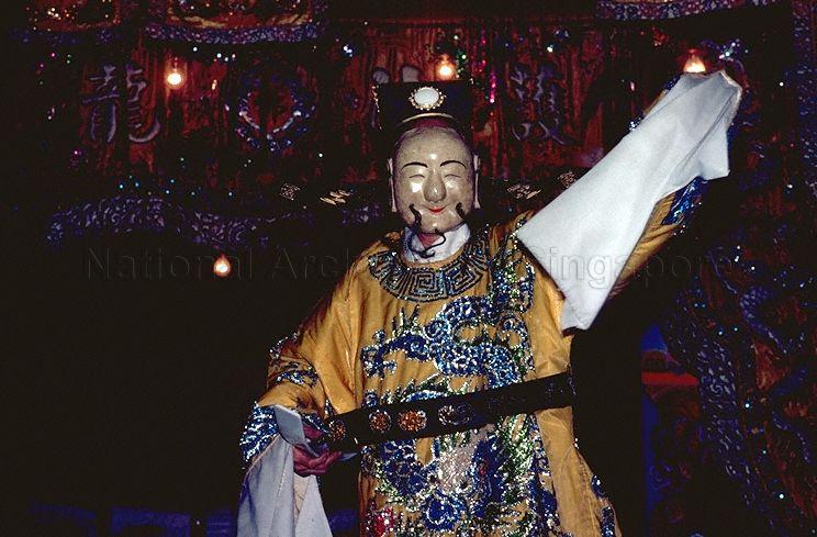 TEOCHEW OPERA -- SEQUENCE OF PICTURES SHOWING THE STYLISED