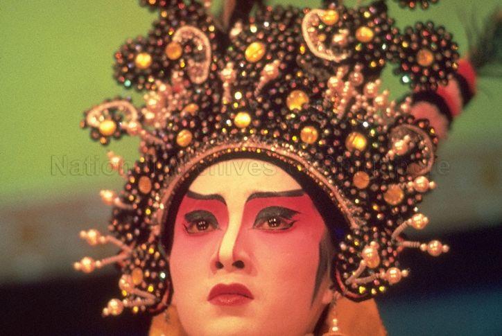 TEOCHEW OPERA -- PORTRAITS OF ACTORS AND ACTRESSES PLAYING
