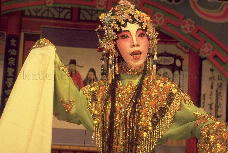 TEOCHEW OPERA -- PORTRAITS OF ACTORS AND ACTRESSES PLAYING