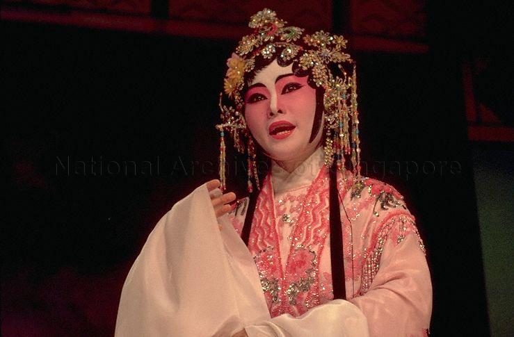 TEOCHEW OPERA -- PORTRAITS OF ACTORS AND ACTRESSES PLAYING