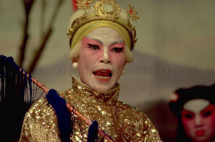 TEOCHEW OPERA -- PORTRAITS OF ACTORS AND ACTRESSES PLAYING
