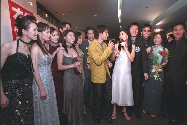 Taken at: Star Search 2001 at MediaCorp Pictured: