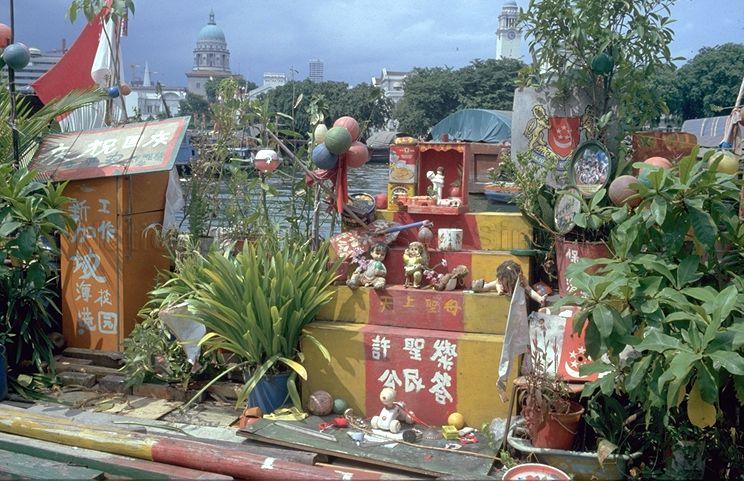 AN ALTAR AT BOAT QUAY DEVOTED TO THE GODDESS OF THE SEA