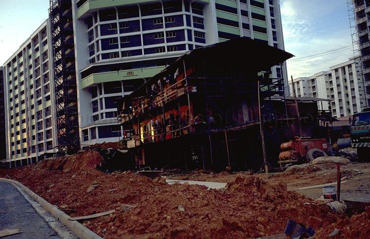NEWLY CONSTRUCTED HOUSING AND DEVELOPMENT BOARD (HDB) ESTATE