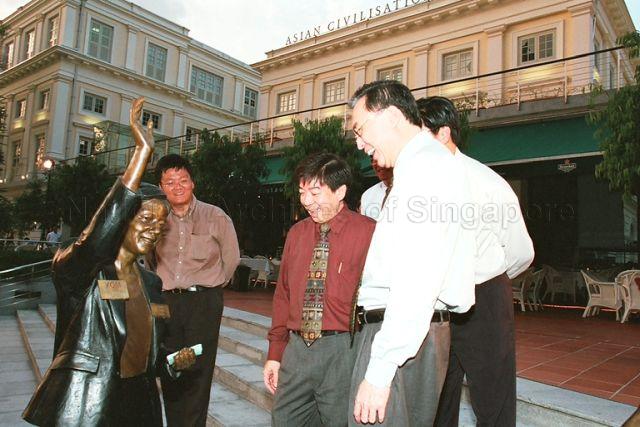 Taken at: Unveiling of "People of the River" Bronze Tableaux