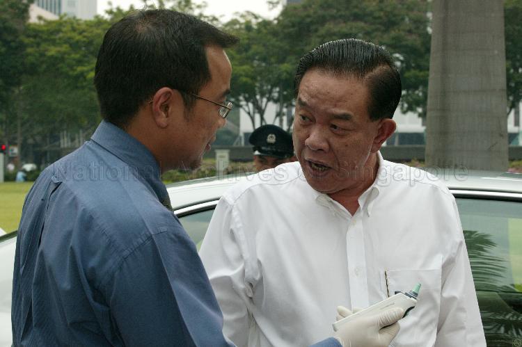 Member of Parliament for Nee Soon Central Ong Ah Heng having