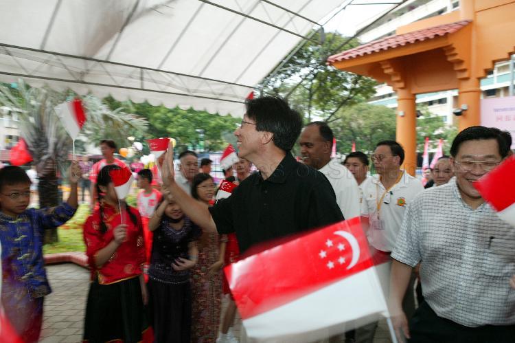 Taken at: Minister for the Environment Lim Swee Say's