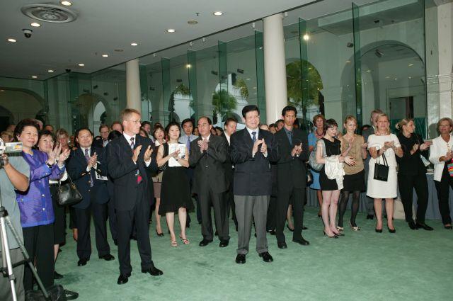 Chairman of Singapore Art Museum (SAM) Kwee Liong Keng