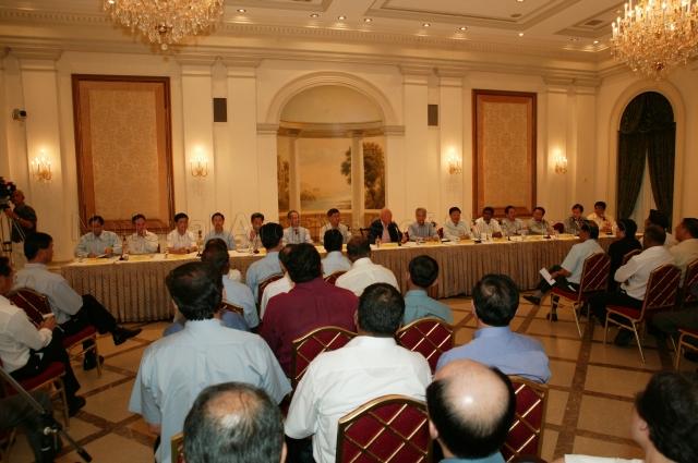 Taken at: Senior Minister Lee Kuan Yew's dialogue with