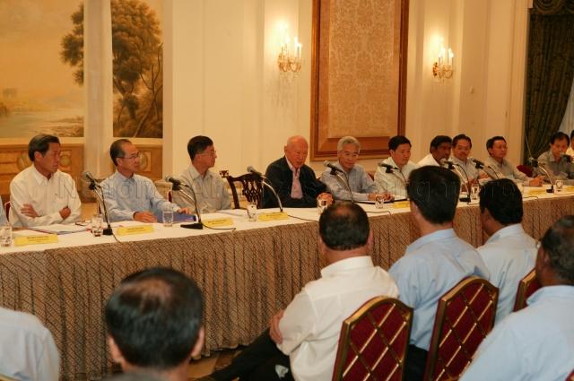 Taken at: Senior Minister Lee Kuan Yew's dialogue with
