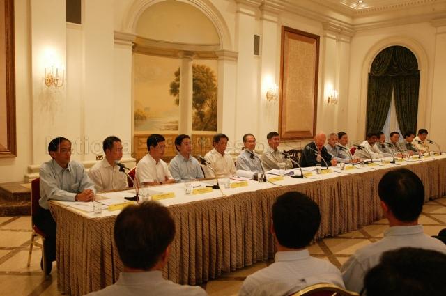 Taken at: Senior Minister Lee Kuan Yew's dialogue with