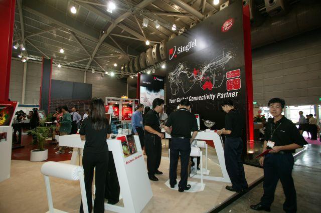 Singapore Telecommunications Limited (SINGTEL) exhibition