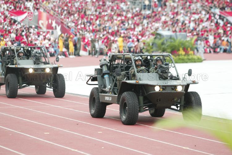 National Day Parade 2004 Preview at National Stadium -- View