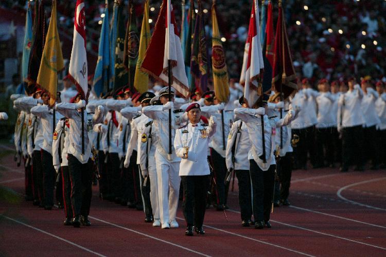 National Day Parade 2004 Preview at National Stadium