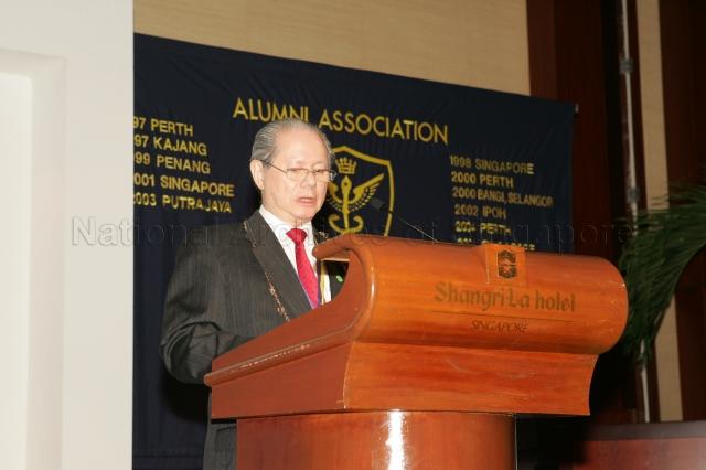 President of Medical Alumni Association Professor Arthur Lim