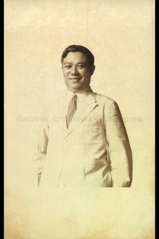 PHOTOGRAPH OF LIM CHOON HUAT, FATHER OF MR LIM KIM SAN.