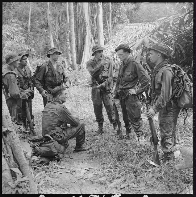 Photograph taken during the Malayan Emergency (1948-1960)