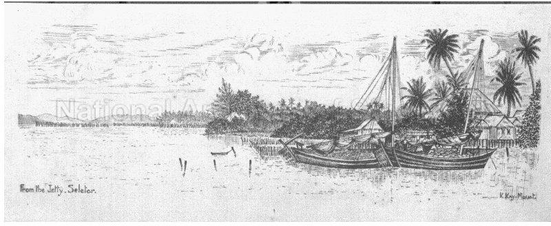 JETTY AT SELETAR, SINGAPORE, C.1900S-1920S