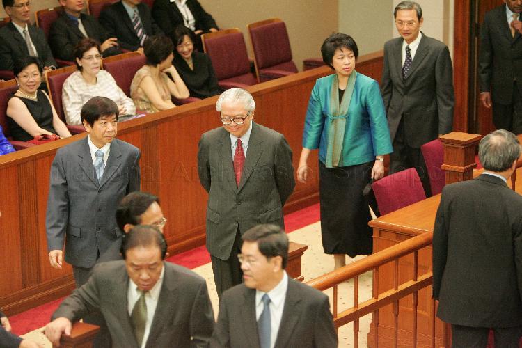Arrival of Minister for Health Khaw Boon Wan, Member of