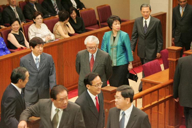 Arrival of Minister for Health Khaw Boon Wan, Member of