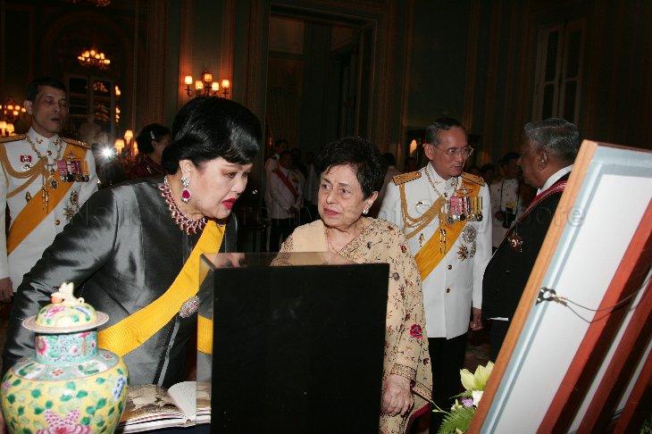 Mrs S R Nathan, who is accompanying President S R Nathan on