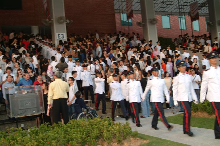 Taken at: Officer Cadet School (OCS) commissioning parade at