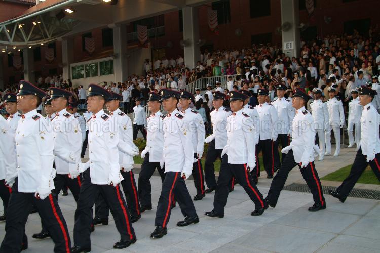 Taken at: Officer Cadet School (OCS) commissioning parade at