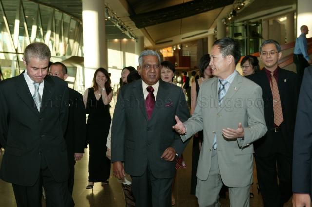 From left, Chairman of Singapore Tourism Board (STB) Simon