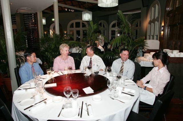 Delegation dinner with President and Mrs S R Nathan held at