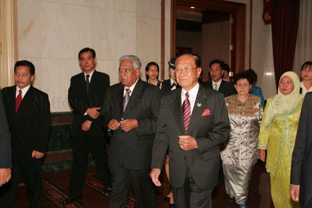 Taken at: State dinner hosted by The Yang Di-Pertuan Negeri