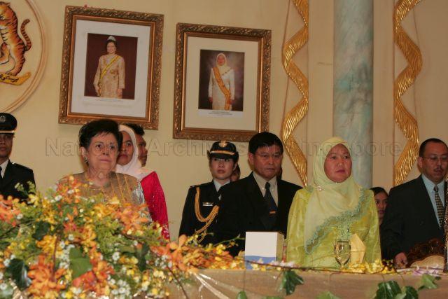 Taken at: State dinner hosted by The Yang Di-Pertuan Negeri
