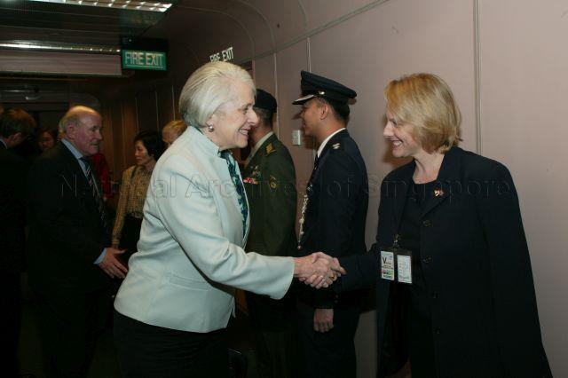 Taken at: Arrival of Governor-General of New Zealand Dame