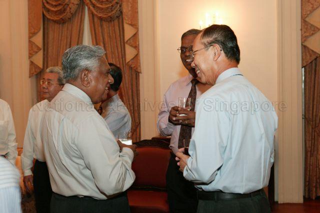 Taken at: Lunch hosted by President S R Nathan for new