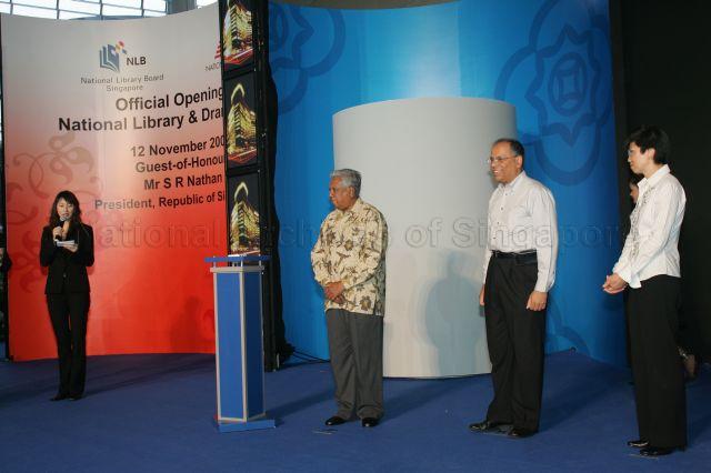 President S R Nathan and Senior Minister of State for