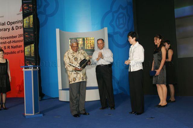 President S R Nathan and Senior Minister of State for