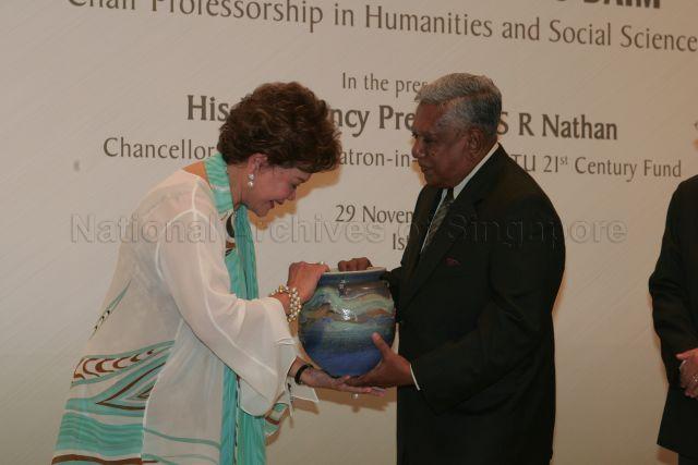 Taken at: Launch of the Toh Puan Mahani Idris Daim Chair