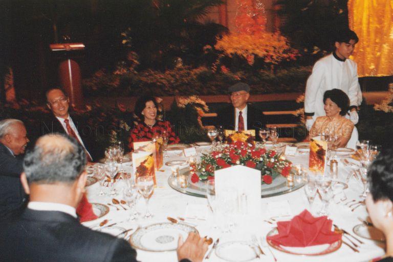 GUEST (FROM LEFT) INDONESIA ADMIRAL (RETIRED) SUDOMO, PRIME