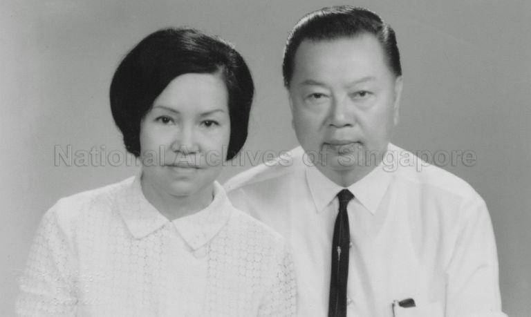 PORTRAIT, DEC 1969. STUDIO PHOTO OF ONG TENG CHEONG'S