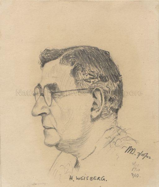 PORTRAIT OF H WEISBERG
