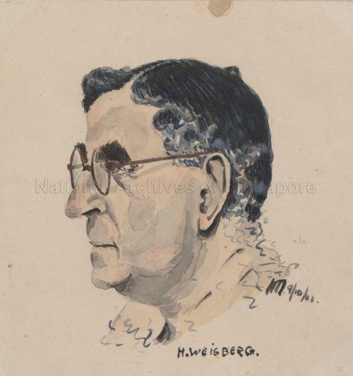 PORTRAIT OF H WEISBERG