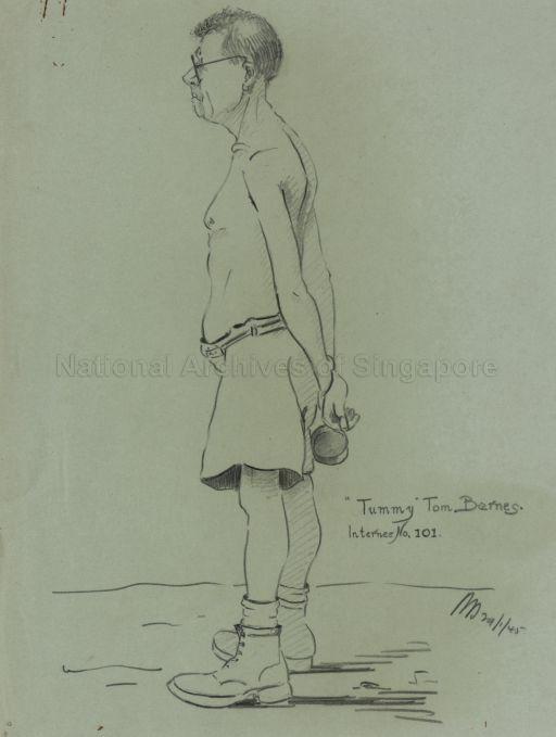 PORTRAIT OF "TUMMY" TOM BERNES