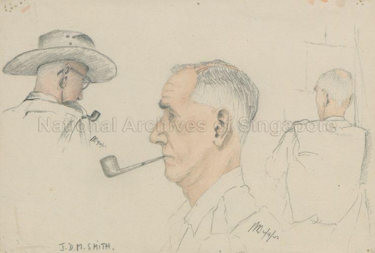 PORTRAIT OF J D M SMITH
