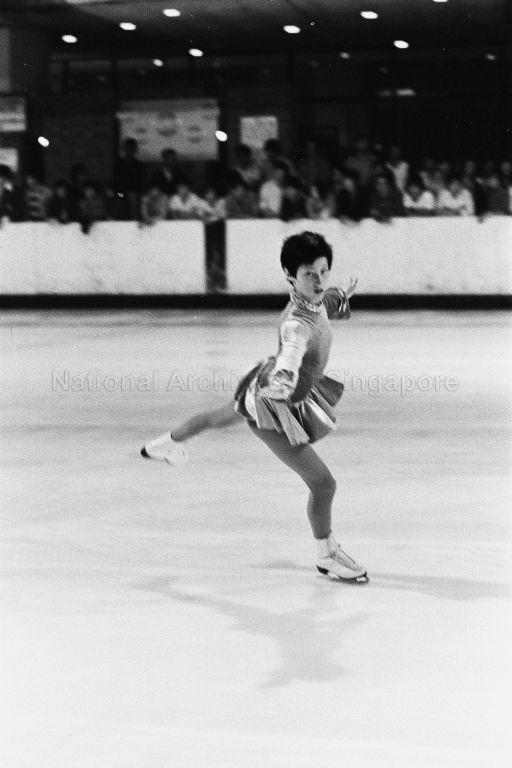 ADELINE TAN WHOSE SKILL HAS WON HER FAME IN BRITISH SKATING