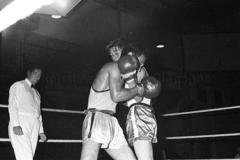 FEATHERWEIGHT CLASH AT THE NATIONAL BOXING CHAMPIONSHIPS AT