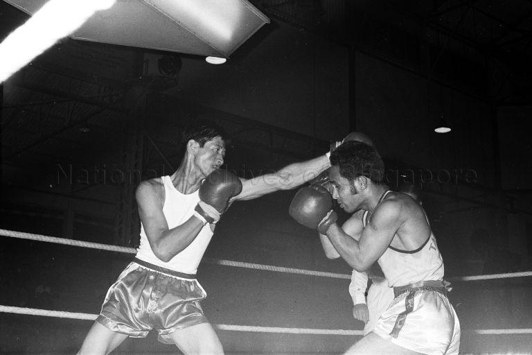 FEATHERWEIGHT CLASH AT THE NATIONAL BOXING CHAMPIONSHIPS AT